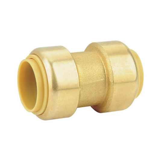 Lead Free Brass Push Fit Straight Coupling for Copper Pipe from China manufacturer - Ningbo ...