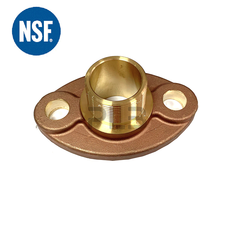 Lead Free Brass Water Meter Flange with male thread from China ...