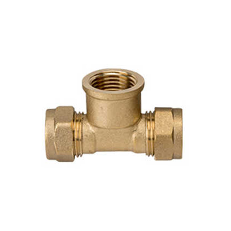 Brass Compression Female Tee Fitting for Copper Pipe from China manufacturer - Ningbo Yinzhou ...